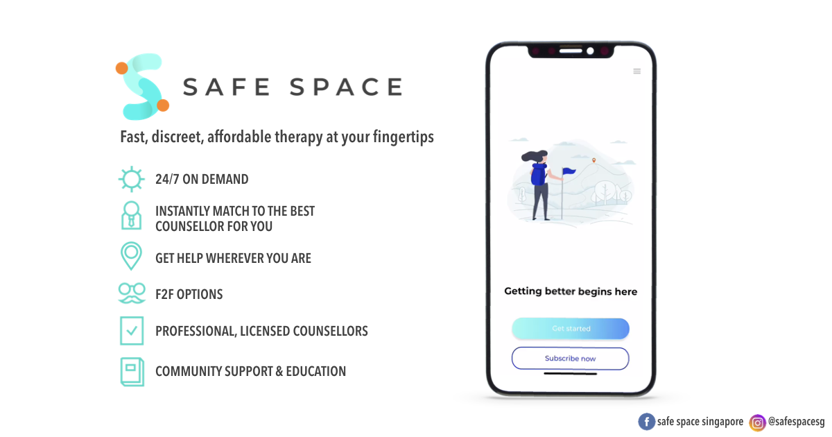 Safe Space App-Online And Offline Therapy Services | Indiegogo