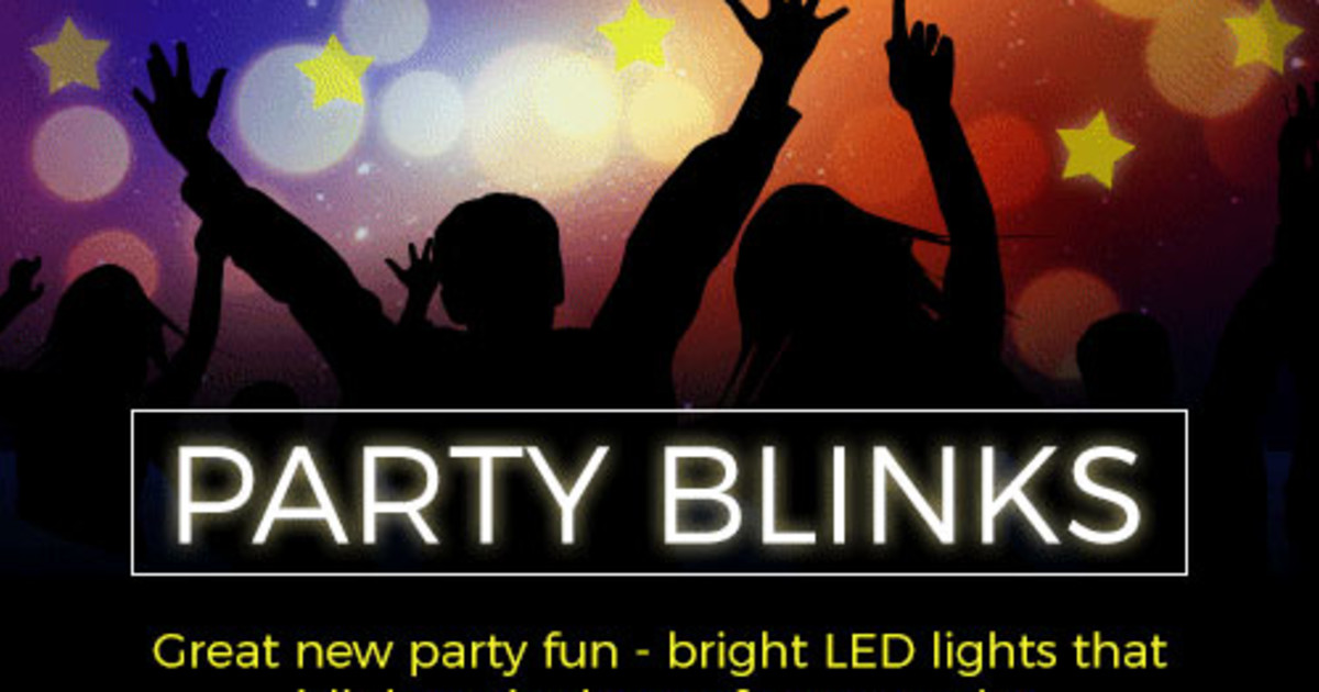 Party Blinks String Lights Indiegogo 