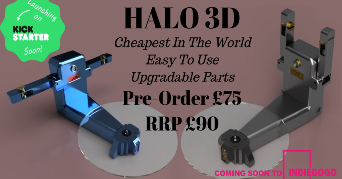 Halo 3D Scanner | Indiegogo