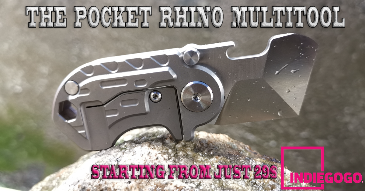 POCKET RHINO: The BEST Multifunction Folding Knife | Indiegogo