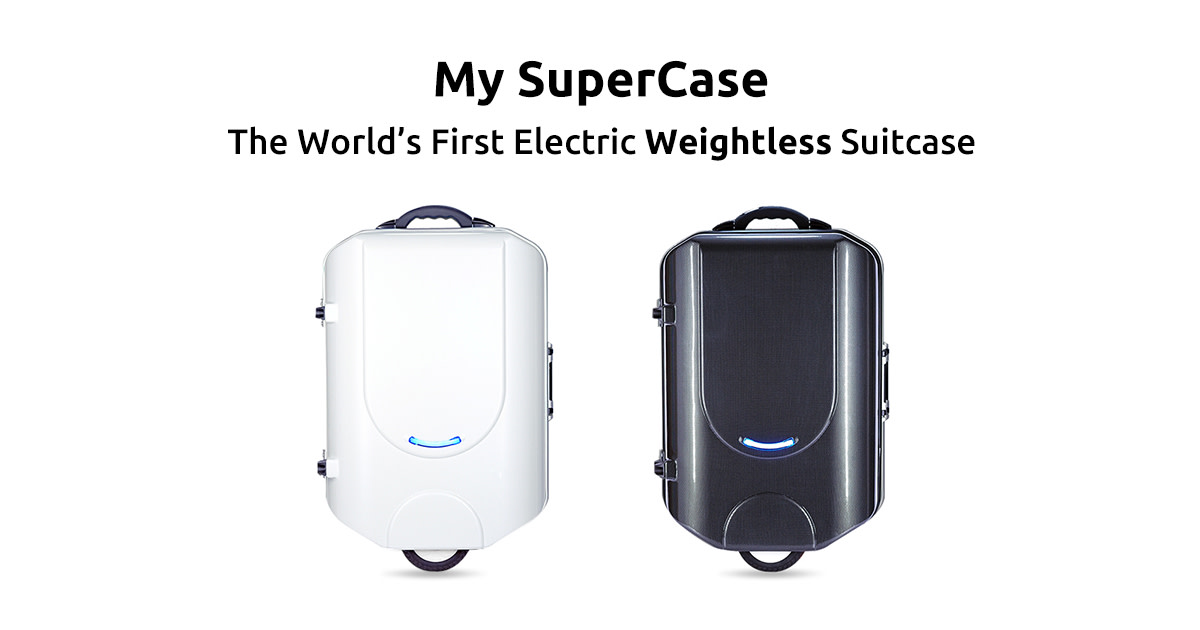 World’s First E-Weightless Suitcase - My SuperCase | Indiegogo