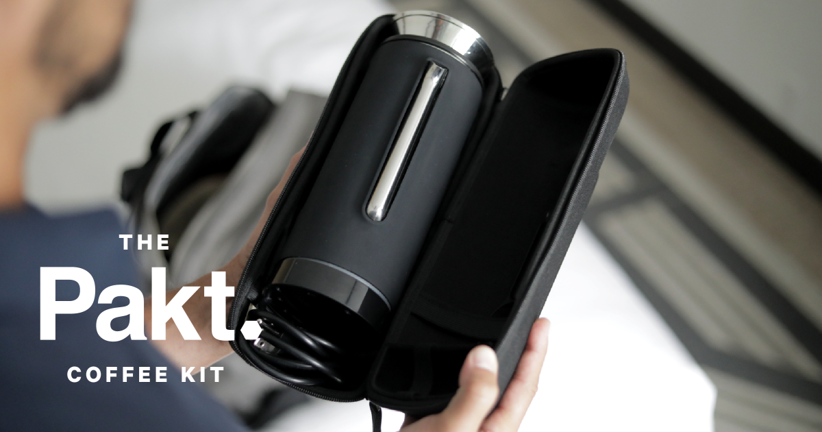 Pakt Coffee Kit - Complete Travel Brewing System | Indiegogo