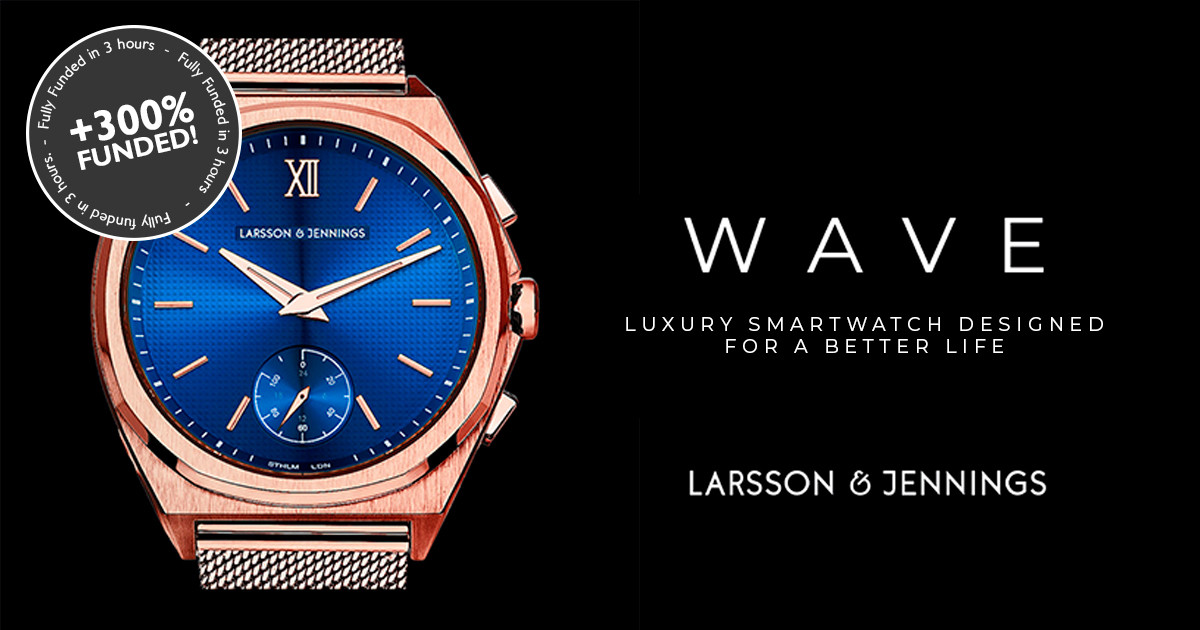 WAVE: Luxury Smartwatch designed for a better life | Indiegogo