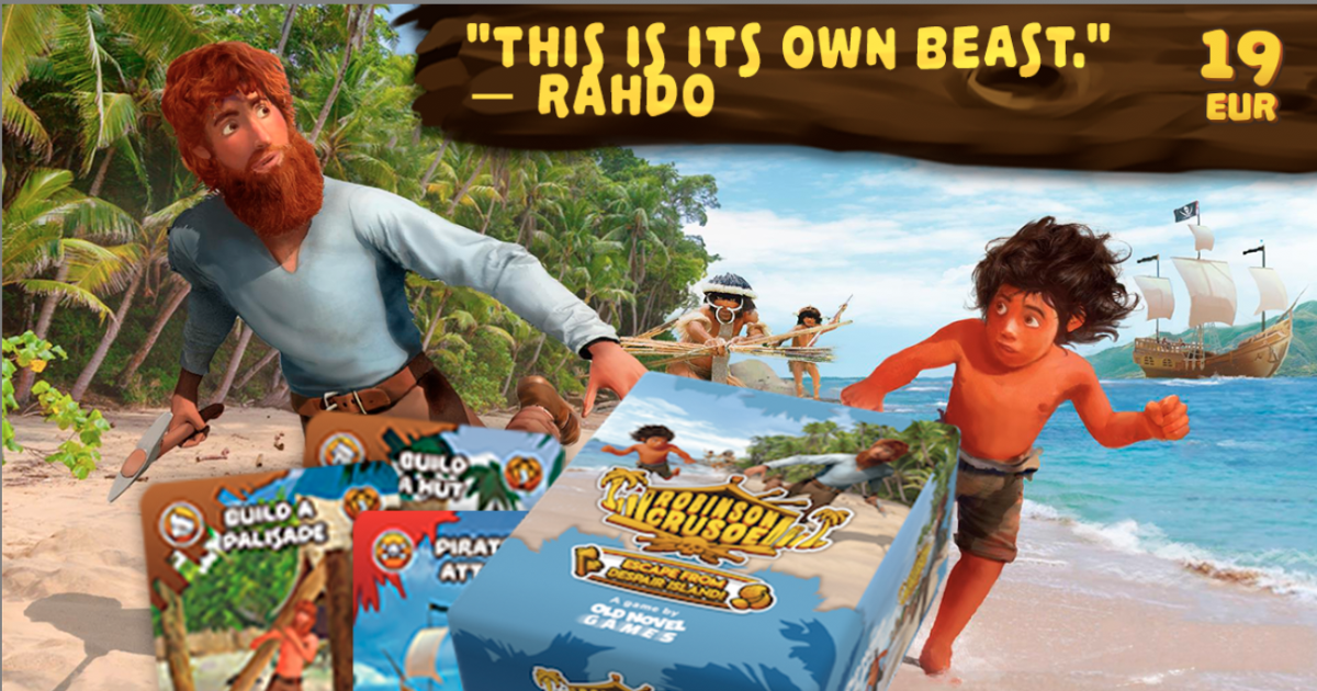 Robinson Crusoe, Escape From Despair Island | Indiegogo