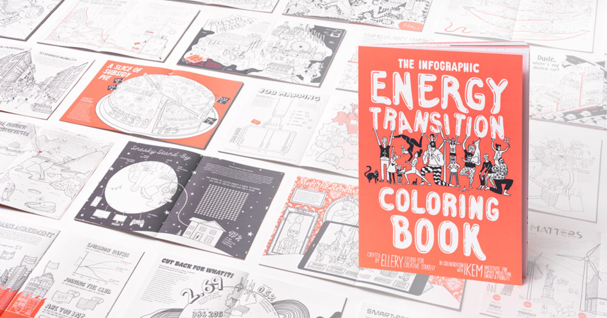 The Infographic Energy Transition Coloring Book | Indiegogo
