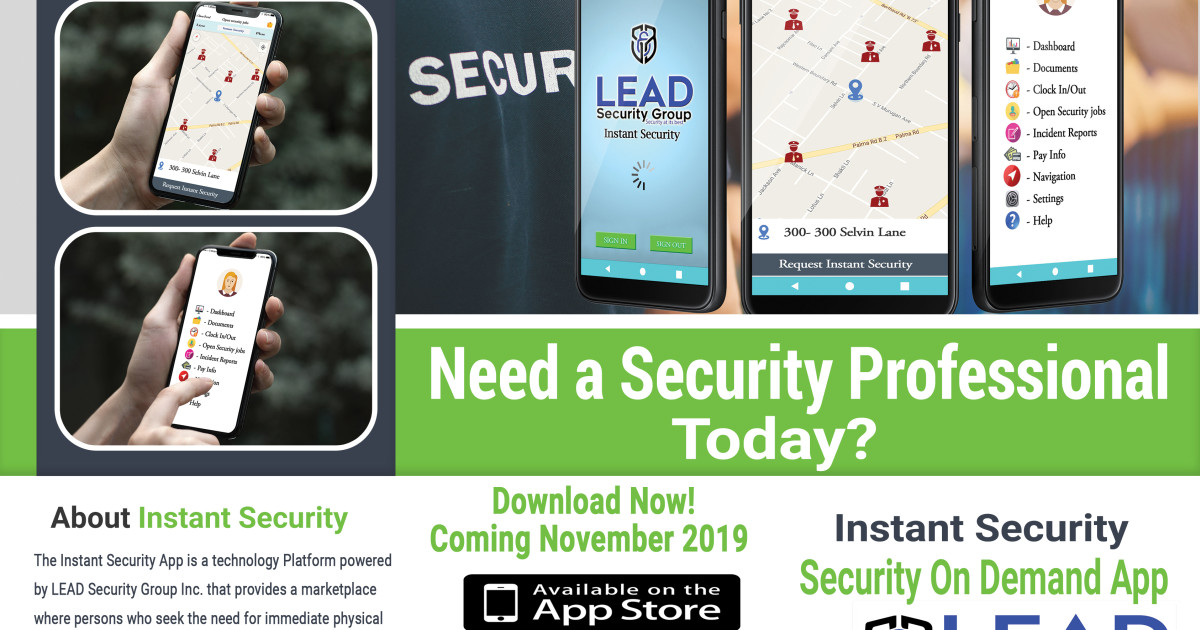 Instant Security - Security on demand App | Indiegogo