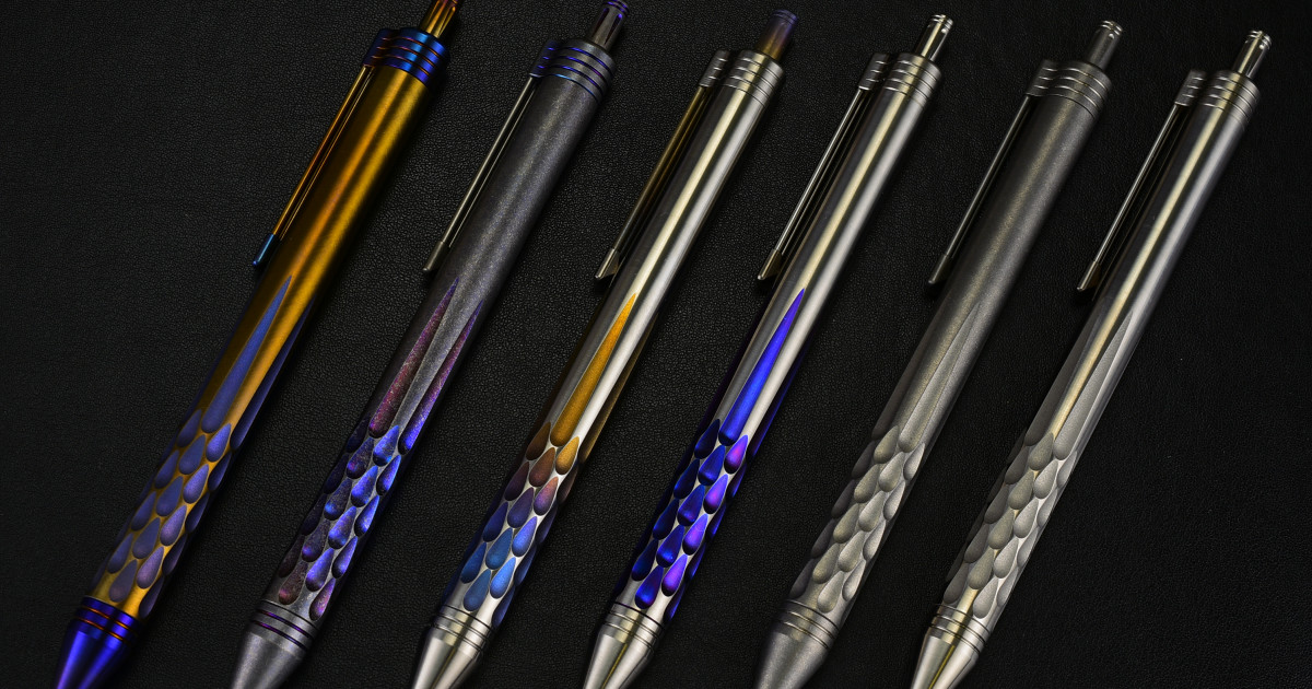 BilletSPIN Titanium Soul Pen | Indiegogo