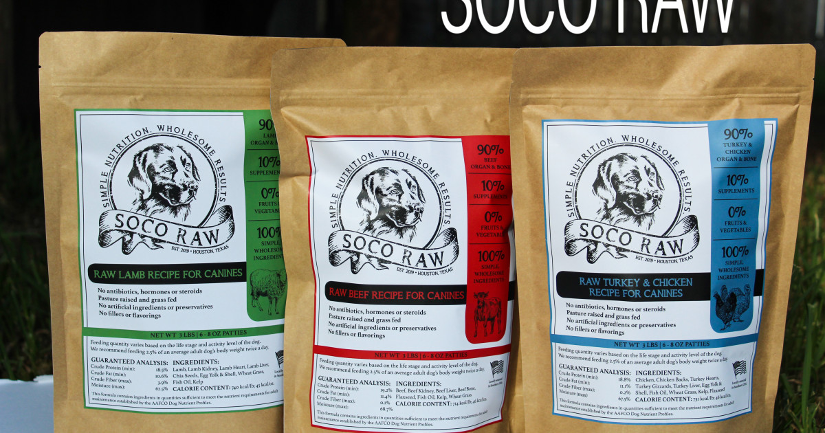 SoCo Raw: Farm-to-Bowl Raw Pet Food Made Easy | Indiegogo
