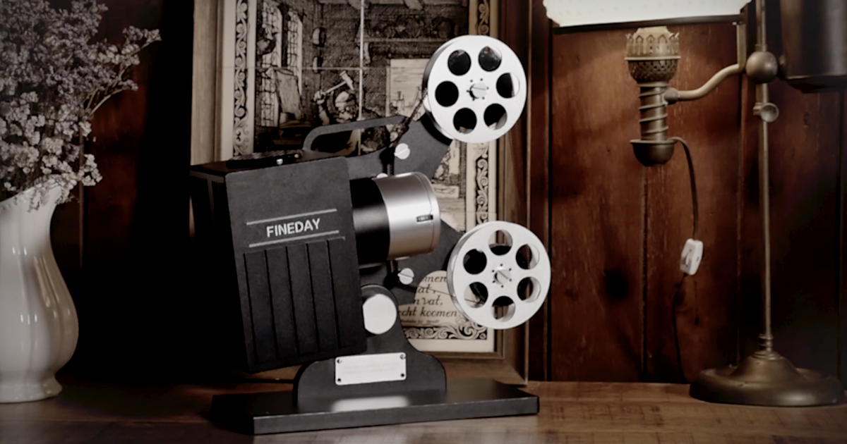 Retro-Inspired Projector by FINEDAY | Indiegogo