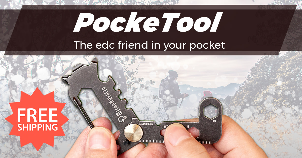 PockeTool: 10-in-1 Pocket-sized tool for your life | Indiegogo
