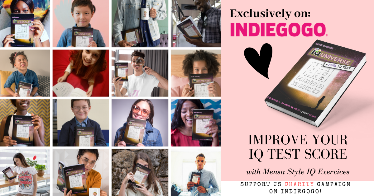 IQ UNIVERSE - A guidebook to improve your IQ Test | Indiegogo
