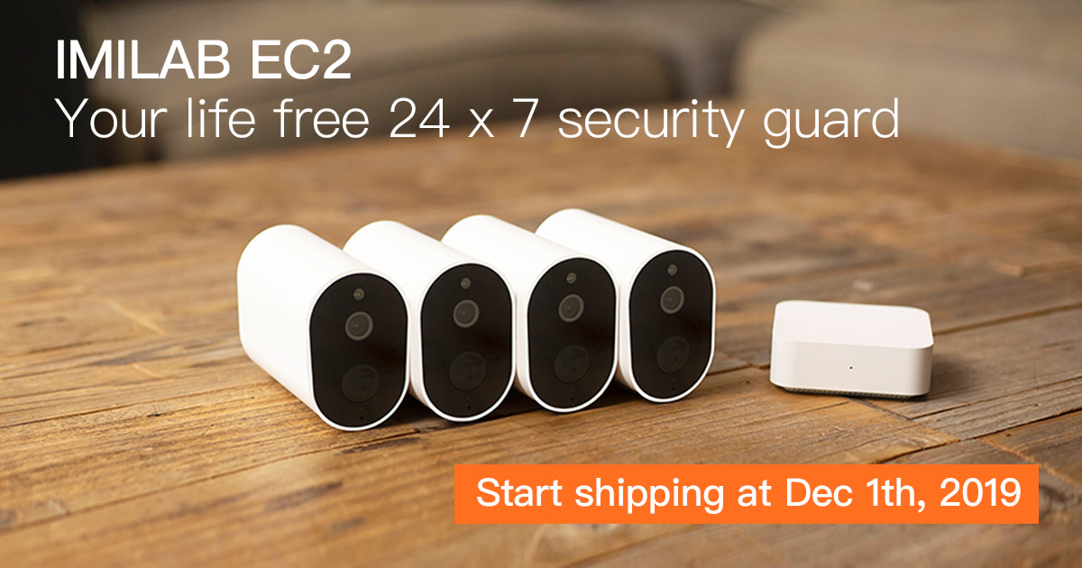 IMILAB EC2: your life free 24 x 7 security guard | Indiegogo