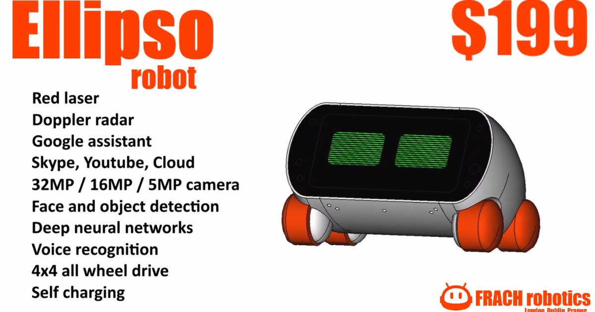Ellipso Robot - Autonomous Home Assistant | Indiegogo