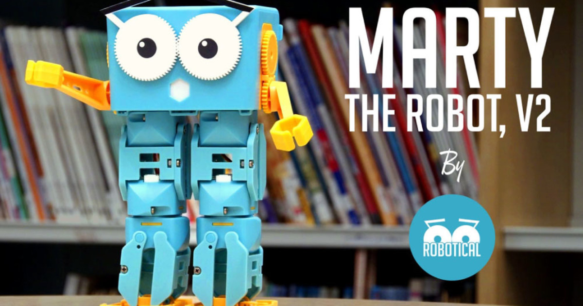 Marty the Robot v2 - Where Learning Comes Alive! | Indiegogo