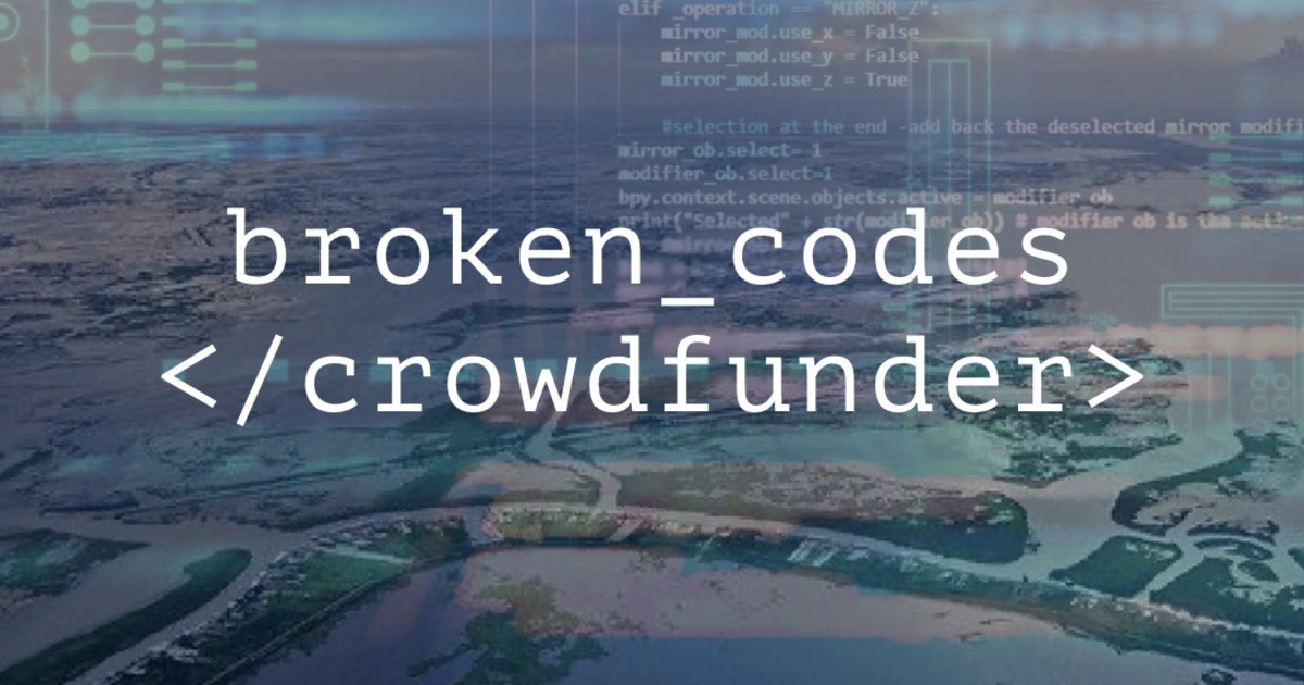 Broken Codes by Stephanie Garrison | Indiegogo