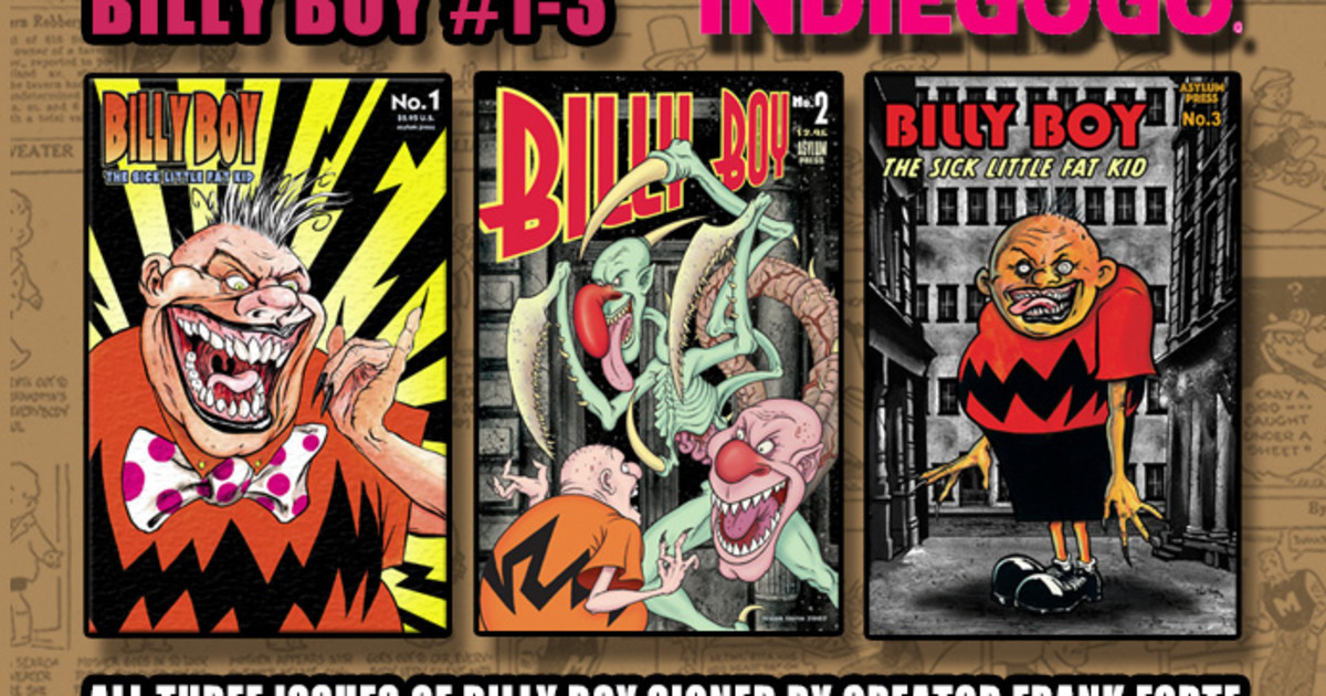Billy Boy Comics #3 | Indiegogo