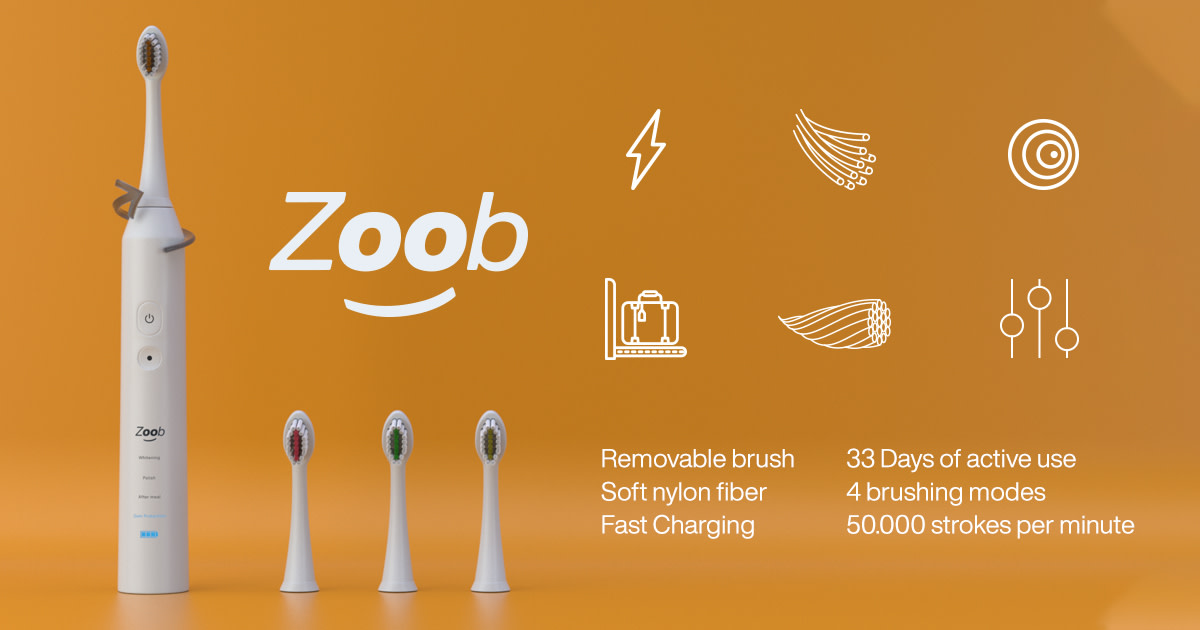 Zoob: Earth's Smartest Sonic Toothbrush | Indiegogo