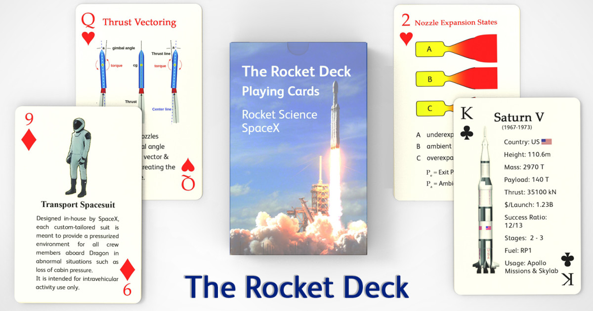The Rocket Deck Playing Cards | Indiegogo