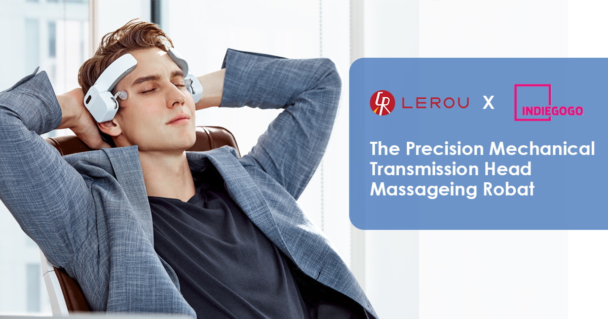 World’s first finger simulated head massage robot | Indiegogo