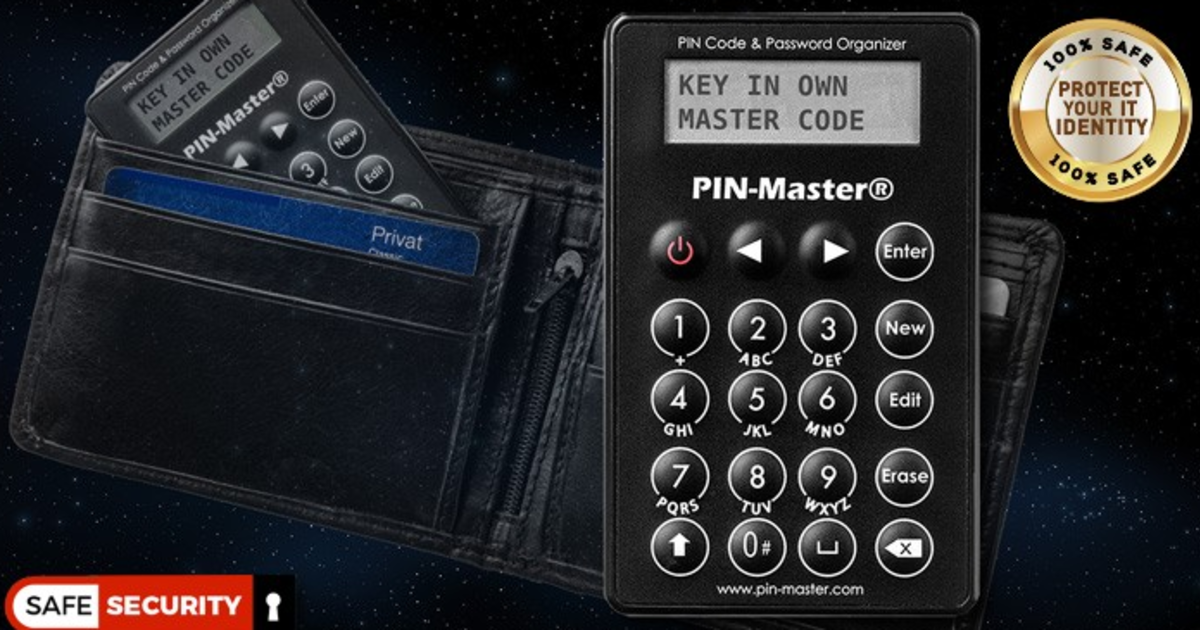PIN-Master Bringing Security & Peace of Mind | Indiegogo