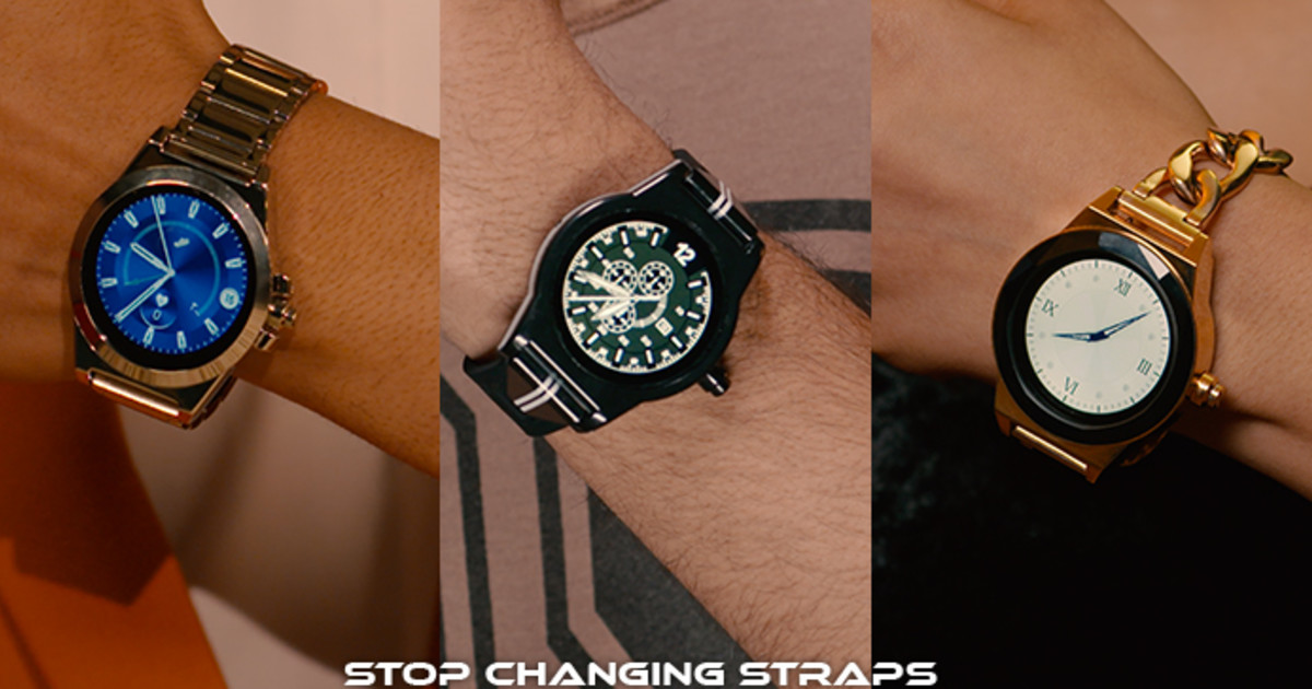 Switch- World's 1st Chassis Switchable Smart Watch | Indiegogo