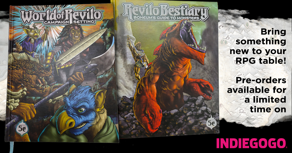 World of Revilo Campaign Setting & Bestiary 5E DND | Indiegogo