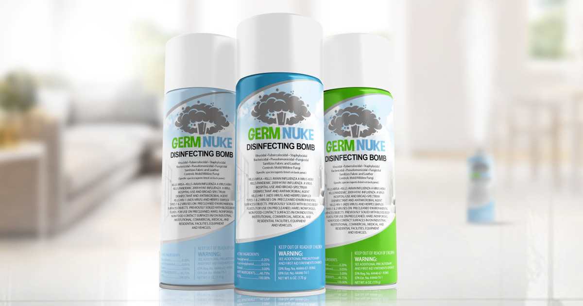 Germ Nuke - Total Disinfection Made Easy! | Indiegogo