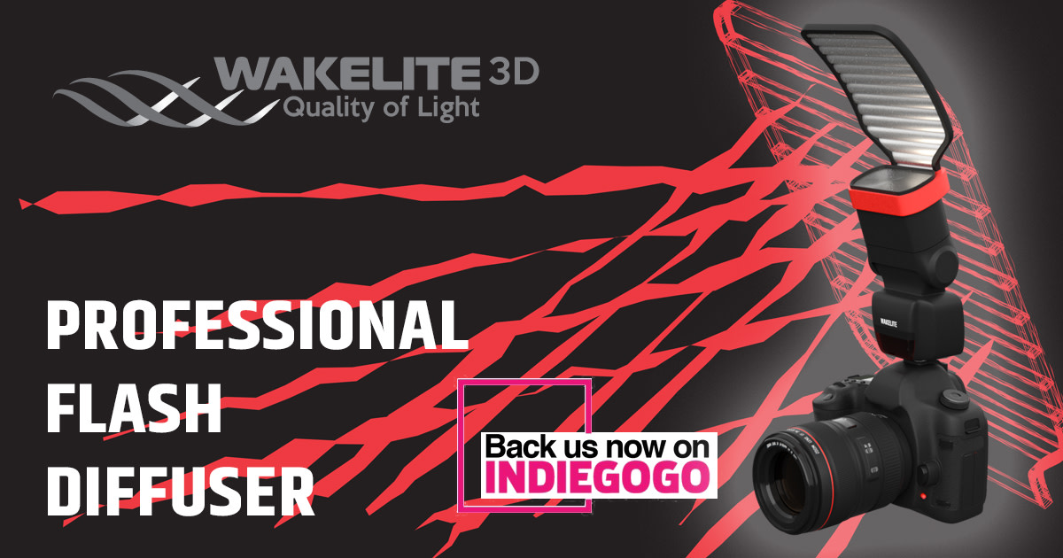 Wakelite3D Flash Accessory, Flash Diffuser | Indiegogo