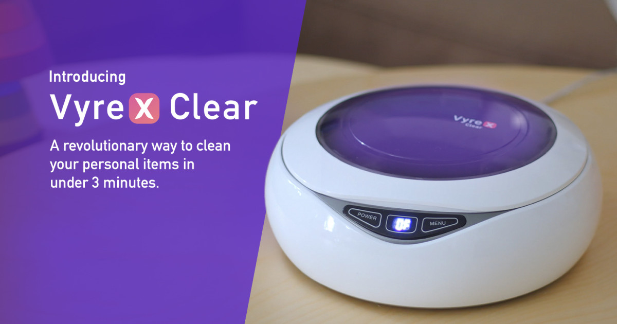 Vyrex Clear: A UV cleaner for your personal items | Indiegogo