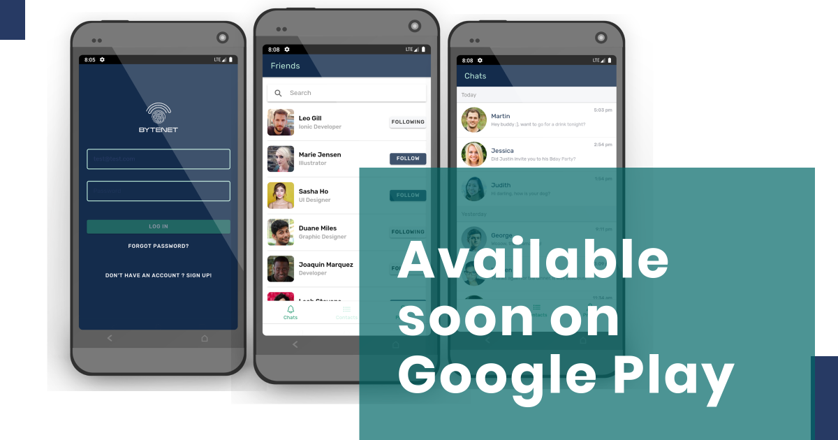 ByteNet - Connection at your fingertips | Indiegogo