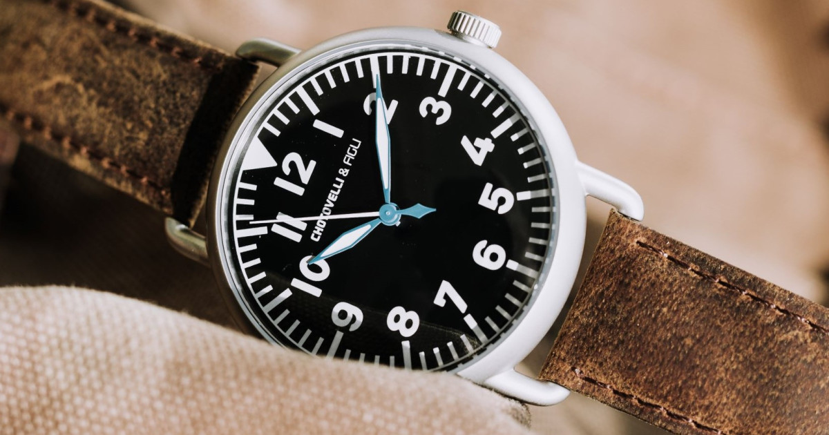 Old School Pilot Watch - Chotovelli | Indiegogo