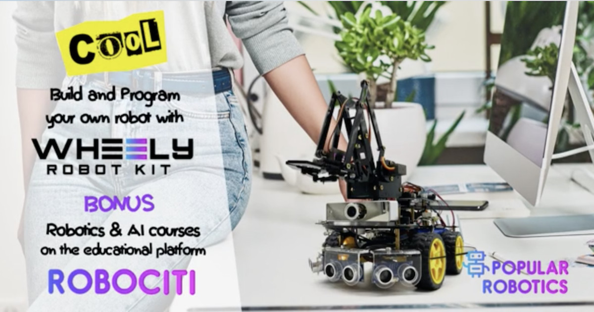 Build Your Smart Robot with Help from Experts! | Indiegogo