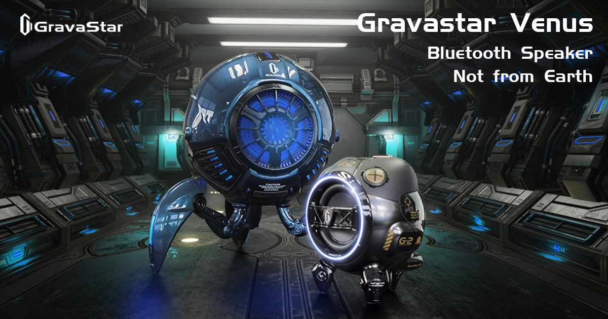 Gravastar Venus Bluetooth Speaker: Not from Earth | Indiegogo