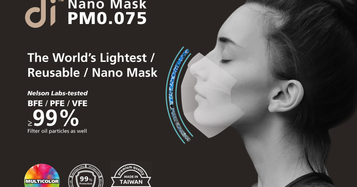 The World’s Lightest, Reusable, Nano Mask | Indiegogo