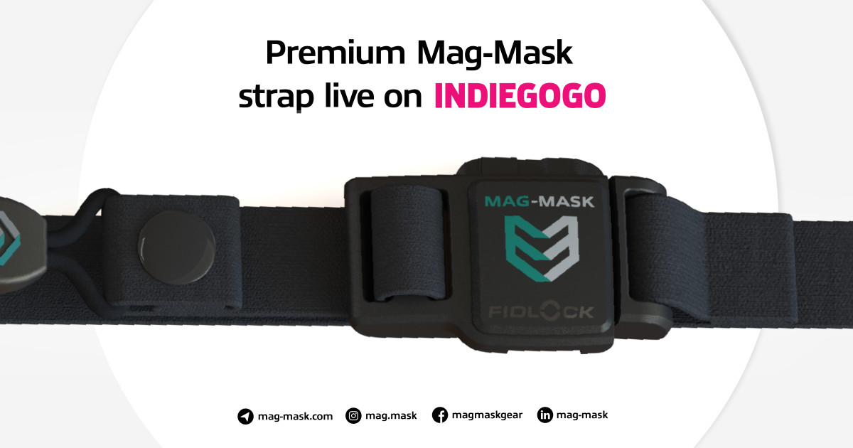 Mag-Mask Strap: Premium Face Mask Strap Adjuster | Indiegogo
