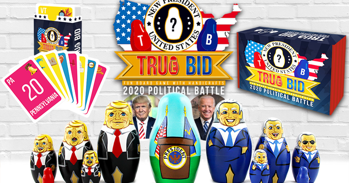 Fun Board Game about 2020 US presidential election | Indiegogo