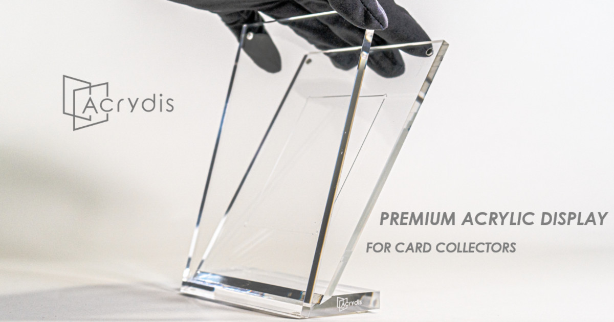Acrydis: Premium Acrylic Card Display | Indiegogo