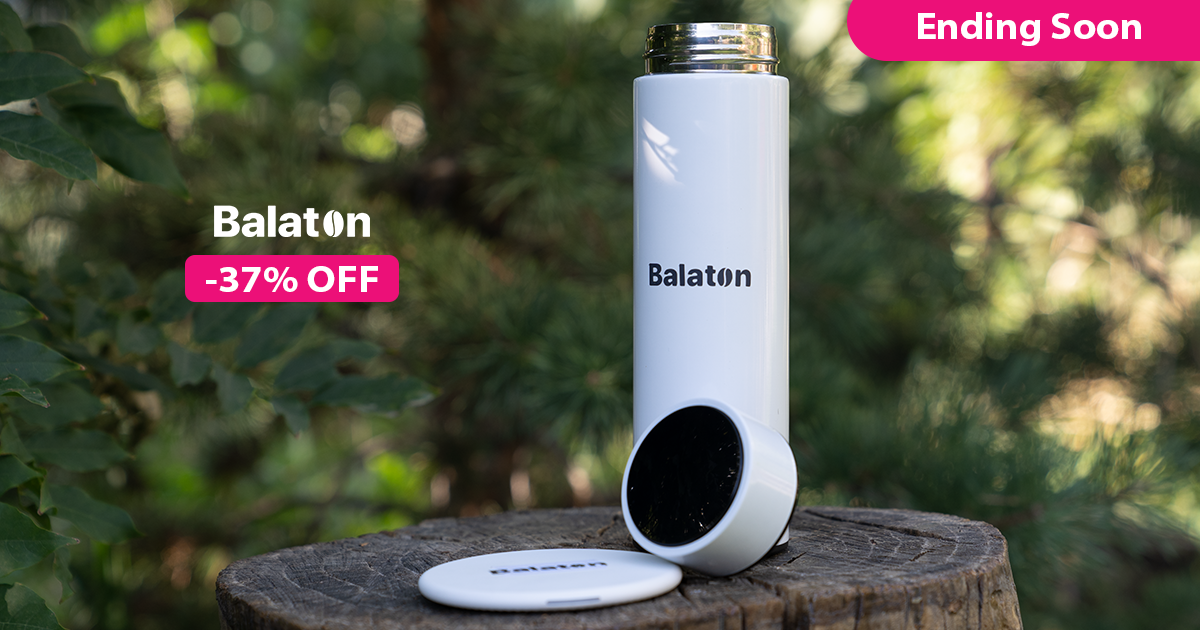 Balaton: The most Hi-Tech water Bottle out there | Indiegogo
