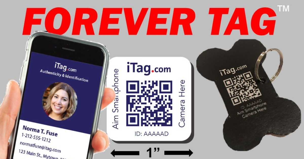 Forever Tag. Digital ID tags you keep forever. | Indiegogo