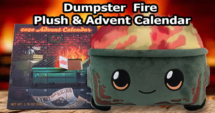 Dumpster Fire Plush & Advent Calendar | Indiegogo
