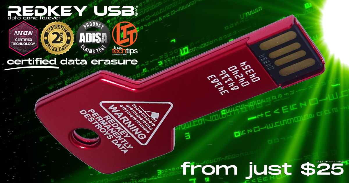Redkey USB Computer Data Wipe Tool - V3 | Indiegogo