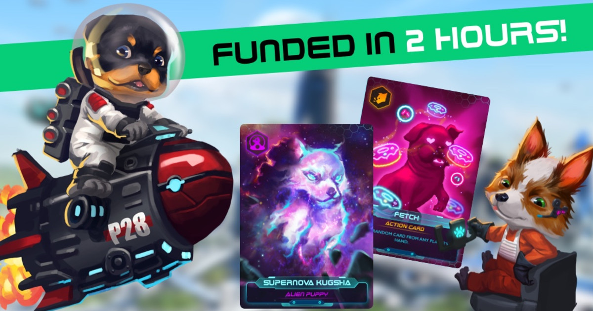 Alien Puppies - A Sci-Fi Card Game | Indiegogo