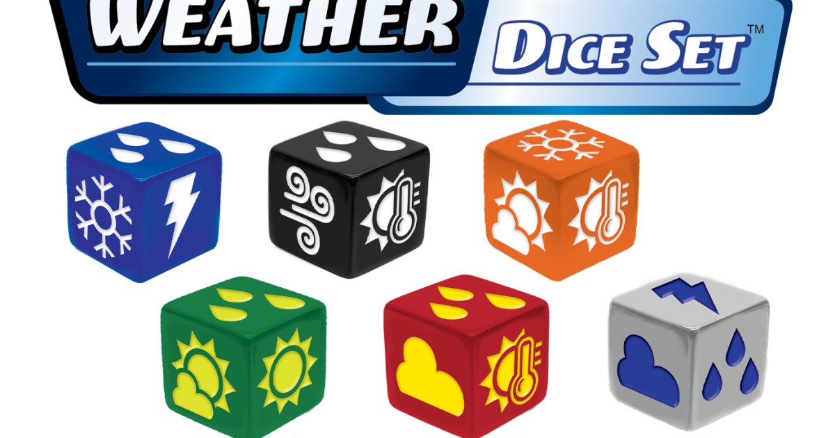 Steve Jackson Games' Weather Dice Set | Indiegogo