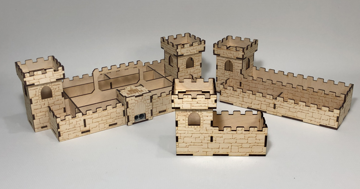 Mini Castle: Buildable Miniature Castles | Indiegogo