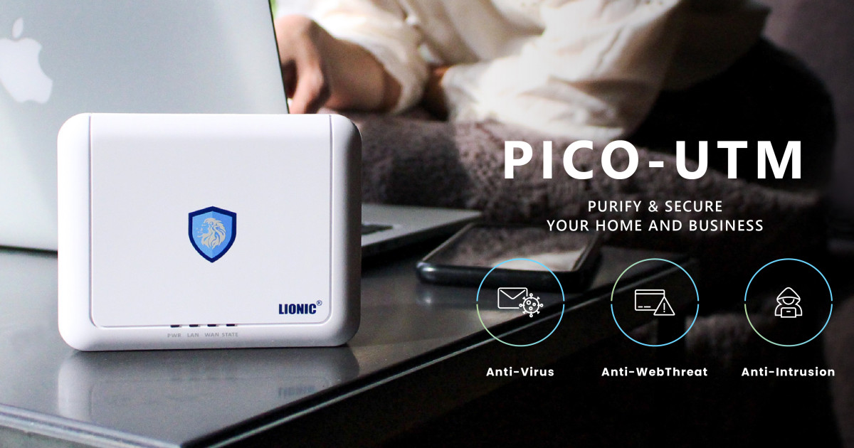 Lionic Pico-UTM: Cybersecurity for Work-from-Home | Indiegogo