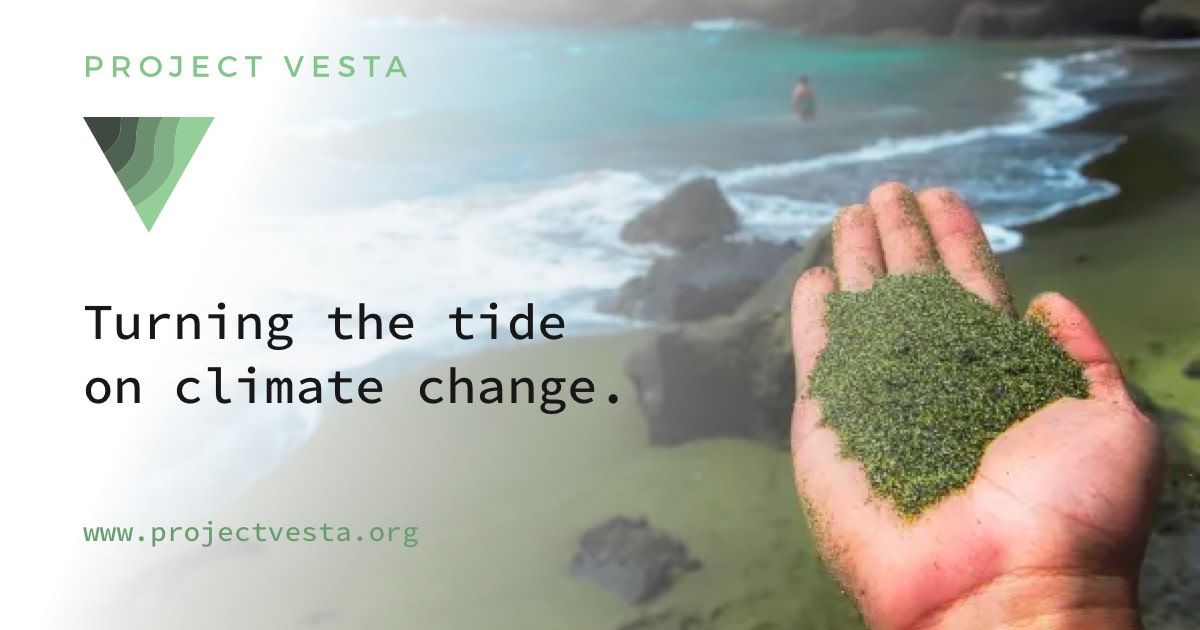 Project Vesta - Turning the Tide on Climate Change | Indiegogo