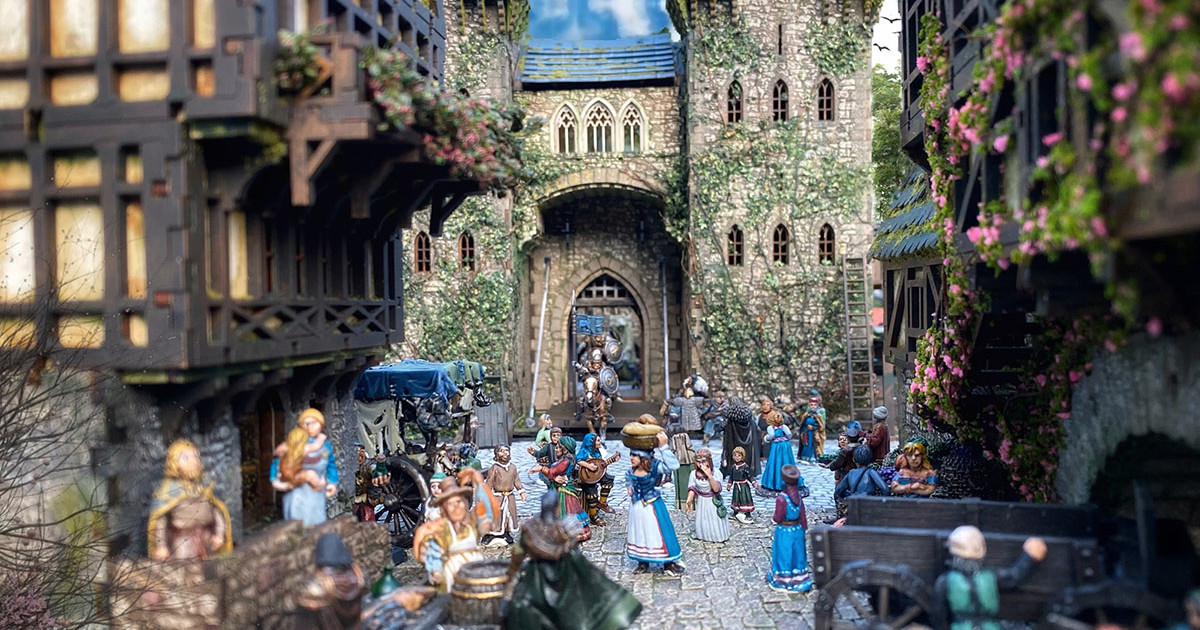 Medieval Architectural Model Kits & Gaming Terrain | Indiegogo