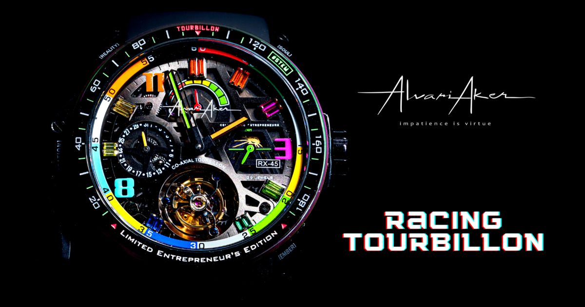 Rainbow Maximalist Tourbillon Racing Watch | Indiegogo