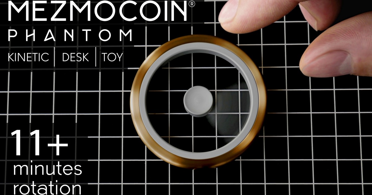 Mezmocoin Phantom- Optical illusion desk toy | Indiegogo Mezmocoin Phantom- Optical illusion desk toy | Indiegogo
