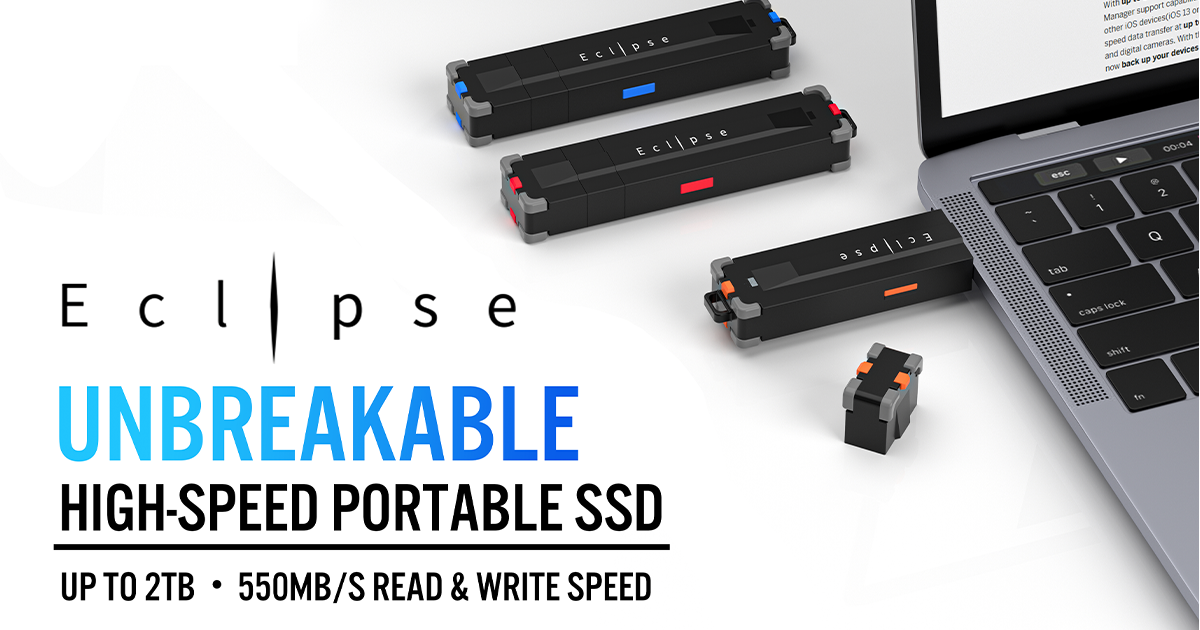 ECLLPSE - Unbreakable High-Speed Portable SSD | Indiegogo